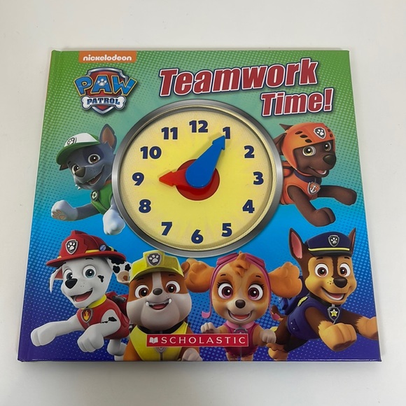 Scholastic | Other | Nickelodeon Paw Patrol Teamwork Time Book | Poshmark